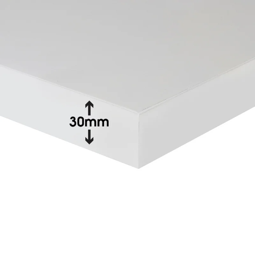 Create a Clean and Modern Look with the 119cm White Floating Shelf ...